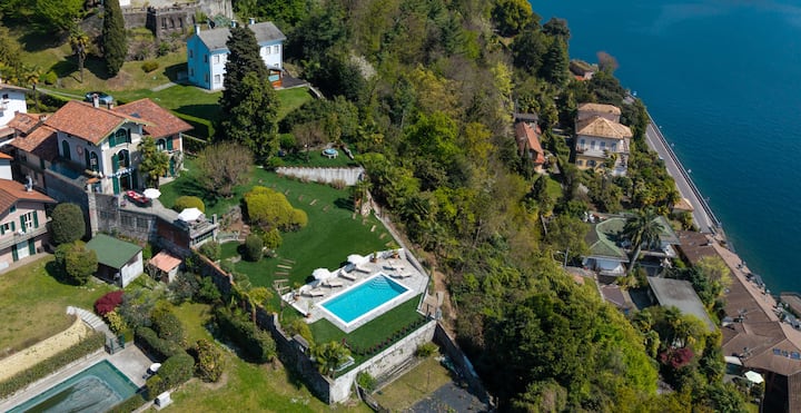 Charming Villa Il Motto With Pool - Verbania