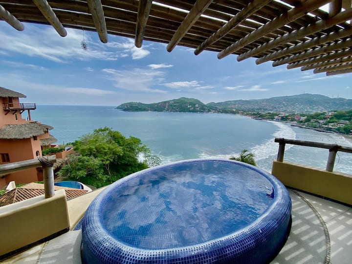 Kaukan B7 Luxury Condo With Breathtaking View - Zihuatanejo