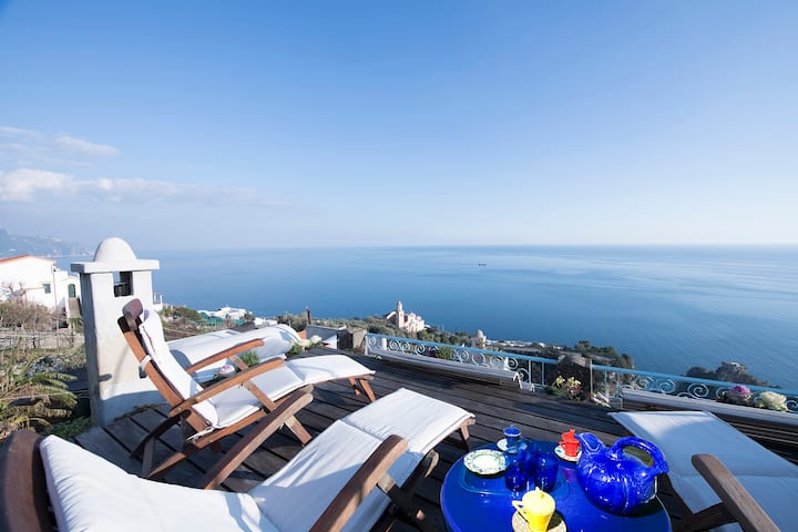 Perla Nel Blu,  Villa Del 1600 Affacciata Sul Mare - Conca dei Marini