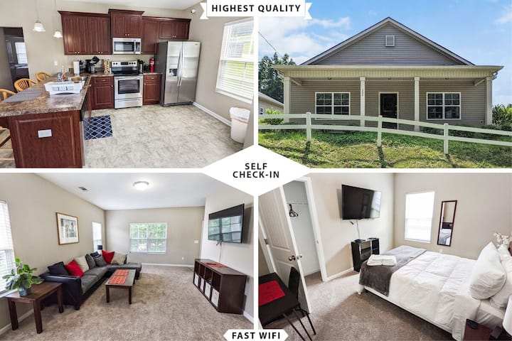 Royal Estate - Pets, Fast Wifi, Laundry, Tvs - Augusta, GA