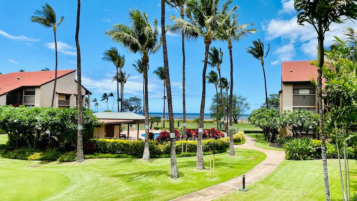 Two Bedroom Deluxe Partial Ocean View Luana Kai Resort B207 - Maui, HI