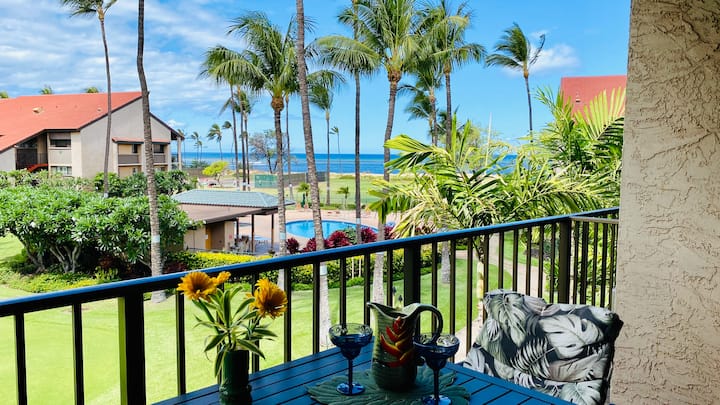Two Bd Partial Ocean, Ac,wifi, Hot Tub, Pool B308 - Kihei, HI