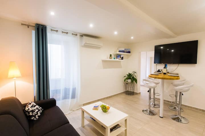 2 Pièces Climatisé & Calme Vieux Nice / Garibaldi - 尼斯