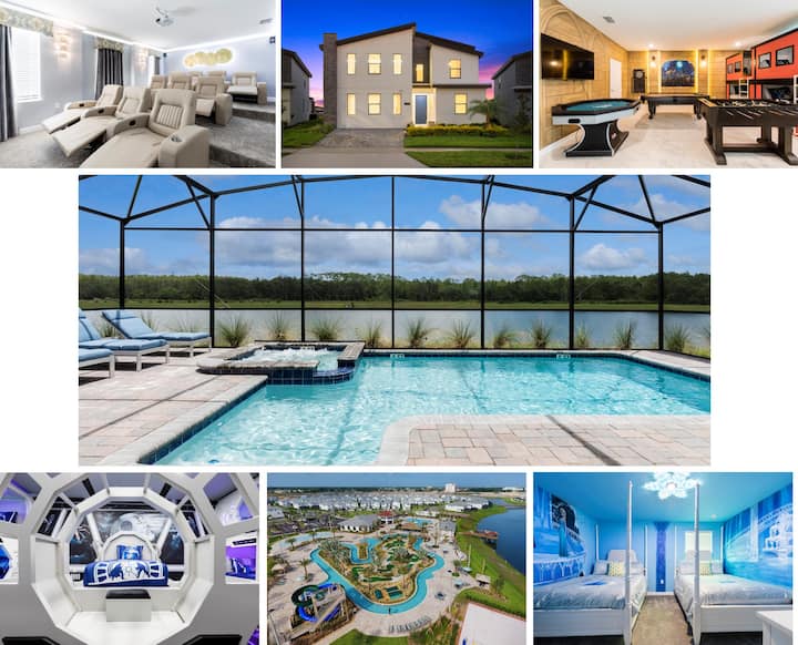 Lakeview Luxury Villa With Everything! - Orlando