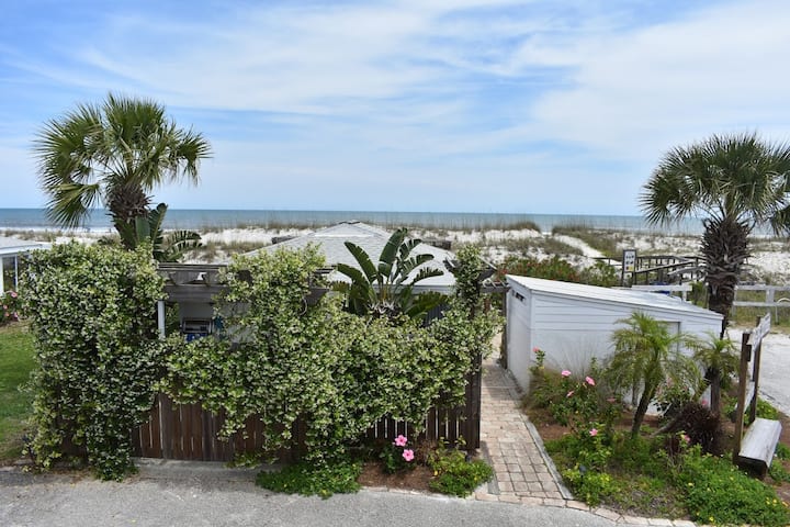 Romantic Direct Oceanfront - Walk To Restaurants - St. Augustine Beach, FL