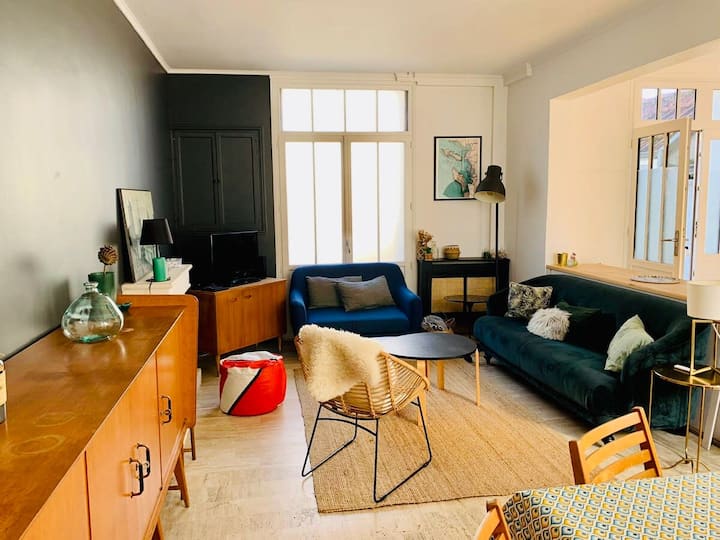 La Genette - Maison De Ville Cosy Et Charmante - La Rochelle