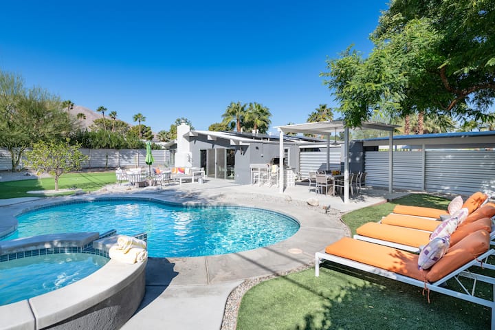 ¡La Vida De Ocio En Palm Springs, Estilo De Mediados De Siglo! - Palm Springs