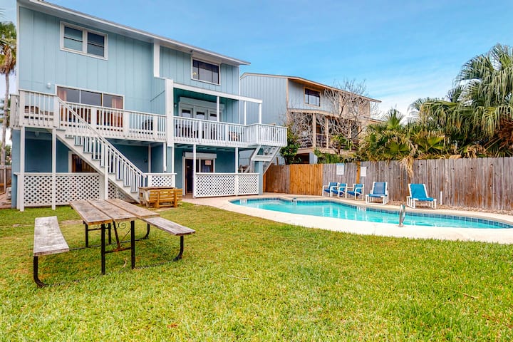Large 6br Oceanview | Private Pool | Balcony - Port Isabel, TX