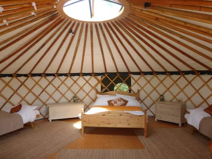 'Chestnut' Yurt In West Sussex Countryside - Midhurst