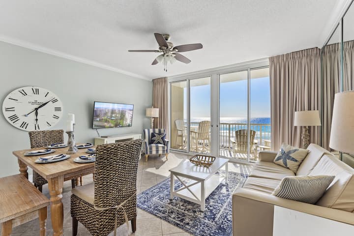 Waters Edge 415 ~ Breathtaking Views ~ Beach Svc - Okaloosa Island, FL