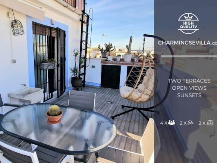Superbe Vue Panoramique Avec 2 Terraces - Sevilla, España