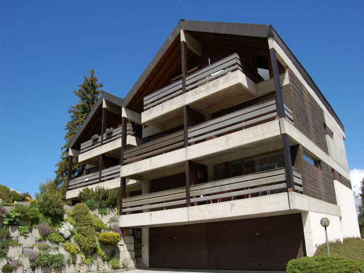 Cité Radieuse C Lagettes N°123, Appartement Lumi - Vercorin