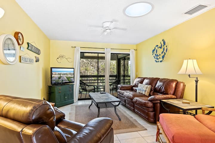 Sc204-beautifully Furnished 2 Bedroom 2 Bath Condo - New Smyrna Beach, FL