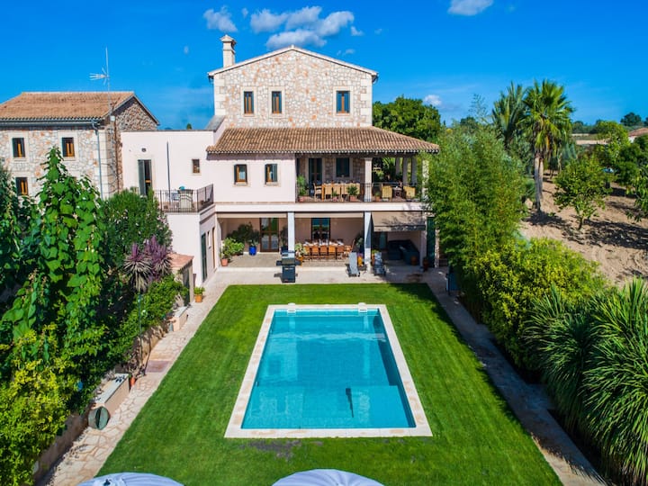 Luxueuse Villa De 6 Chambres à Seulement 10 Minute - Manacor