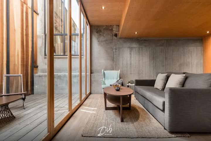 Stylish Roma Norte Loft With Private Terrace - Mexico City