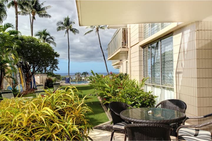 Beautiful Oceanfront Condo-kamaole Nalu #102 - Kihei, HI