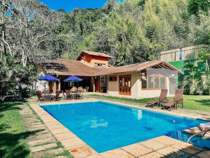 House With 7 Suites In Correas - Petropolis - Petrópolis