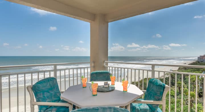 Beachfront Views ~ Ph5b Palm House - Ponce Inlet, FL