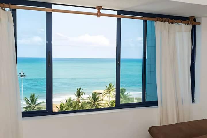 Huge Flat With Ocean View, Washmachine, Wifi - Recife