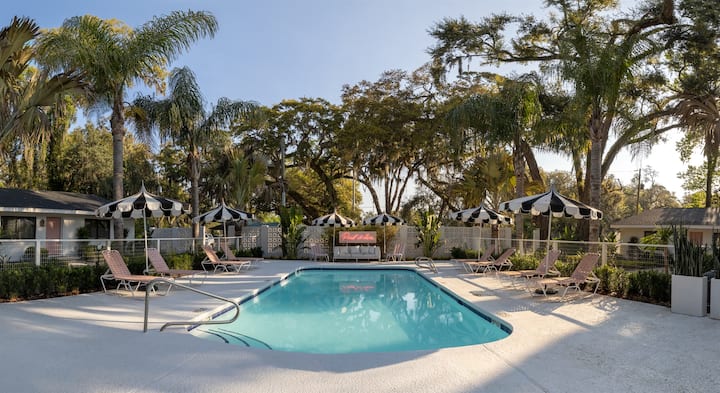 Wisteria, A Boutique Modern Home W/ Swimming Pool - Jekyll Island, GA