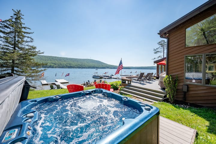 2 Homes, 1 Estate W/ Dock, Fire Pit & Game Room - Oakland, MD