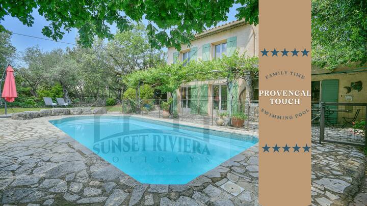 Serenity Villa Pour 8 By Sunset - Grasse