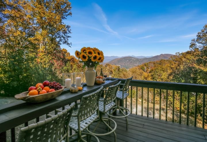 12 Mins To Dt Asheville & Biltmore, Fire Pit, Lg Deck, Mt View - Asheville, NC