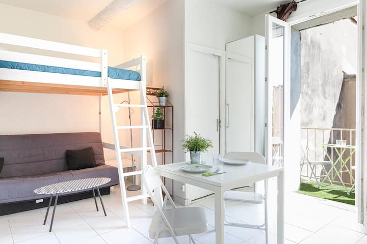 Chez Dominique - Studio 2-4pers Centre Antibes - 안티베