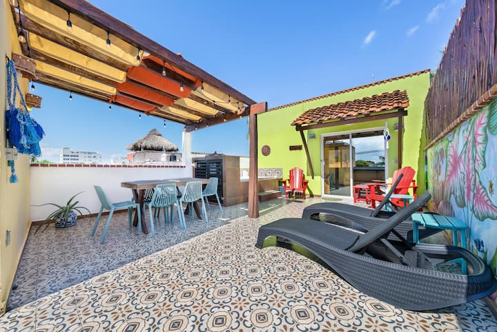 Privacy And Personal Space - Sol Rooftop - Isla Mujeres