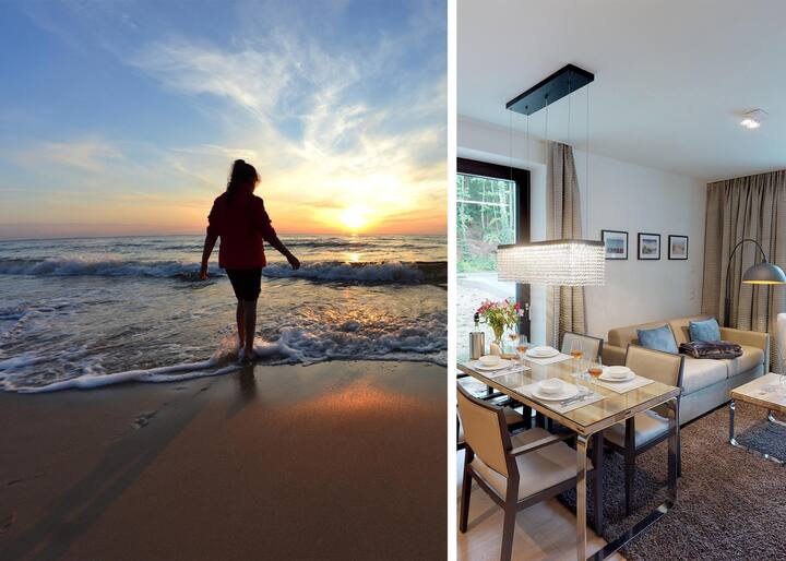 White Pearl Luxusapartment Mit Sauna Und Terrasse - Timmendorfer Strand