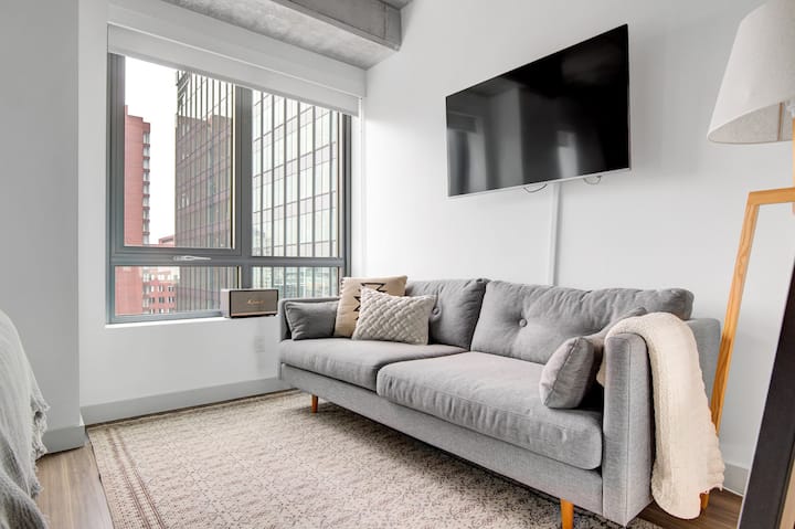 Serene Studio, Kendall Square, Gym, Walk To Mit By Blueground - Cambridge