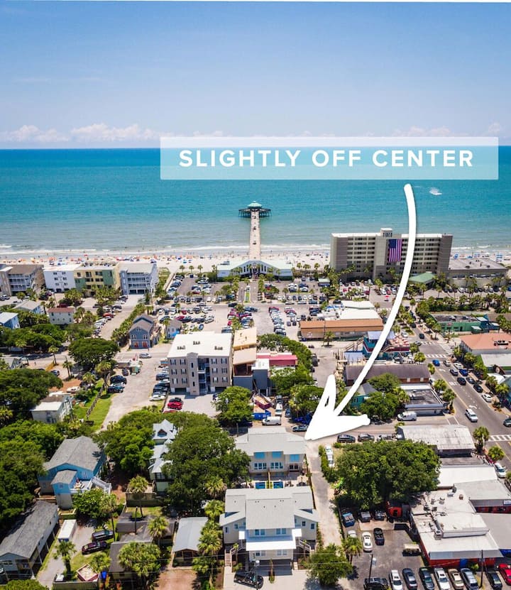 Two Pools, 2-blocks To Beach, Pet Friendly - Folly Beach, SC