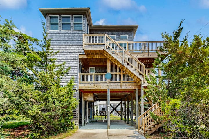 Ocean View 4rb - Dog-friendly, With Pool Access - Avon, NC