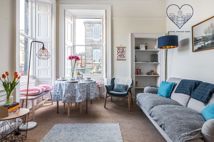 Charming, Central & Spacious Georgian 3 Bed Apt - Edinburgh