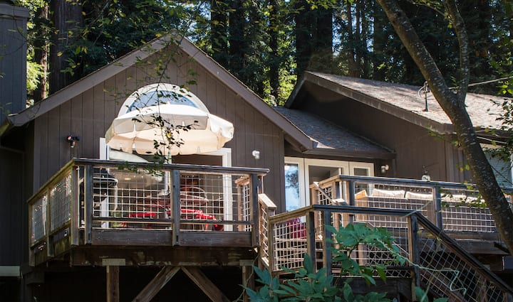 Cozy Cove - Retreat In The Woods! Walk To River! - Guerneville, CA