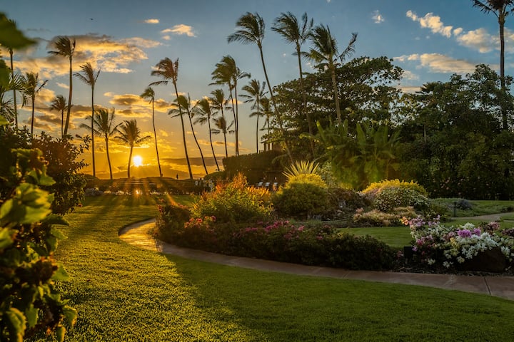 Ground Floor, Tropical Garden View, A/c Wb114 - Kihei, HI