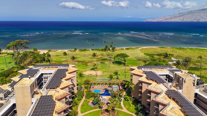 Ocean Front Volleyball Ct. Access Wifi A/c Km330 - Maui, HI