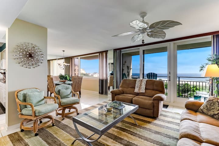 Oceanfront 3 Bedrooom Beachwalker Condo - Amelia Island State Park, Jacksonville