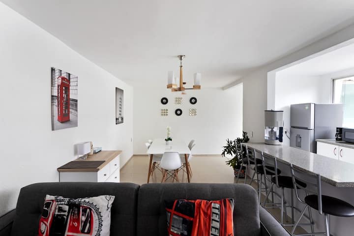 Increíble Apt. En El Centro De La Roma - Mexico City