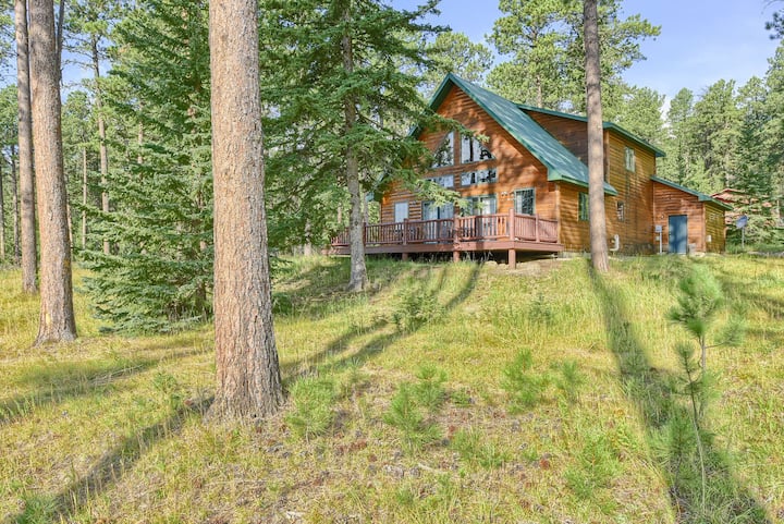Cougar Cabin - Beautiful 3br Log Cabin Near Spearfish Canyon And Deadwood! - South Dakota
