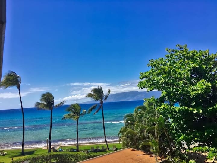Great Family Oceanfront Sunset 2bed/2bath Pool Spa - Maui, HI