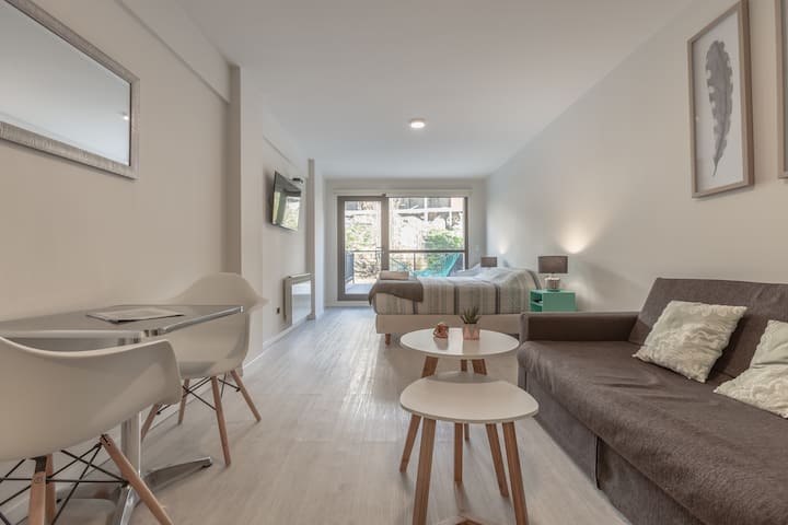 Depto.en El Centro Con Terraza - 산카를로스데바릴로체