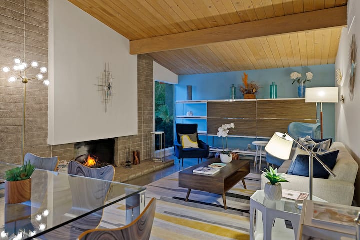 Historic Mid-century Oasis W/resort Backyard&pool - Palm Springs, CA