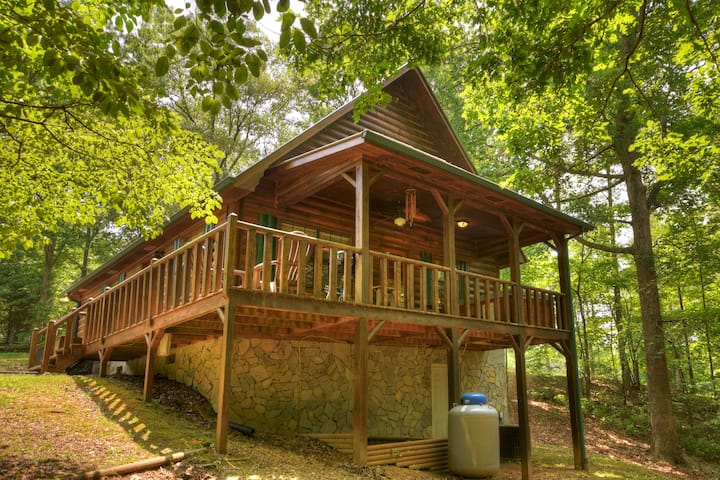 Blue Ridge Creekside Cabin Close To Winery - Mineral Bluff, GA