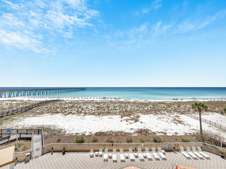 Sound Therapy - Ultimate Gulf-front Getaway! - 나바르 비치