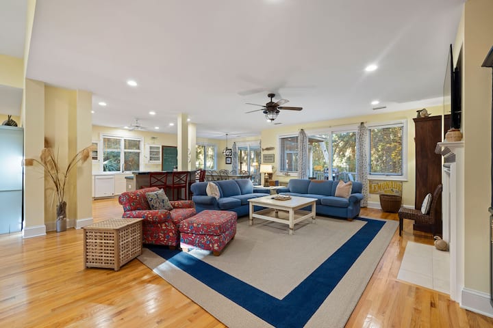 Great Family Friendly Home, Close To Beach! - Kiawah Island, SC