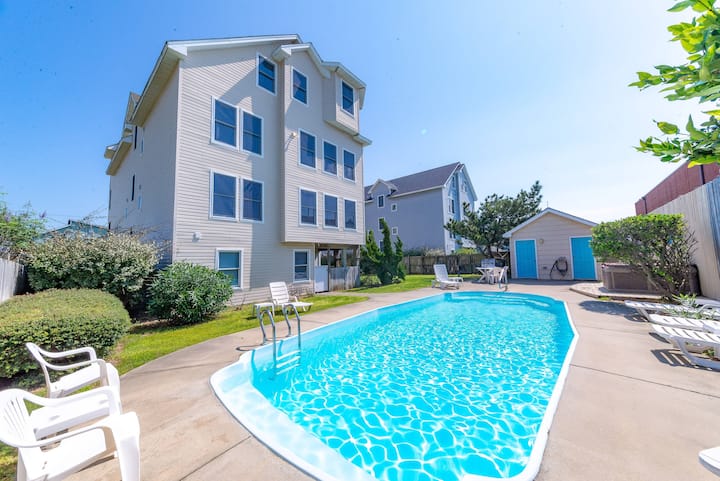 Cloud Nine - Pool, Hot Tub, Pets Ok - Nags Head, NC