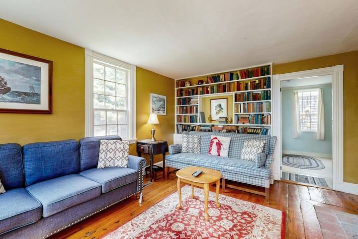 Historic 5br Oceanfront Dog Friendly | Dock - Boothbay, ME