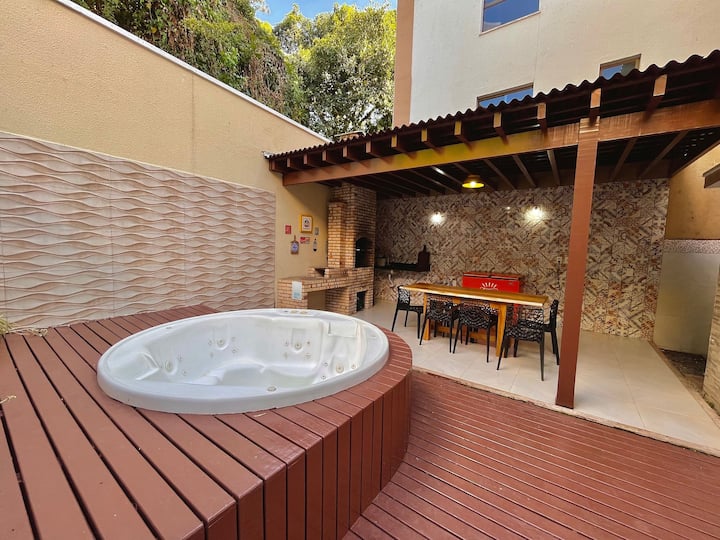 Triplex House With 4 Bedrooms And A Hot Tub In The - Guaramiranga