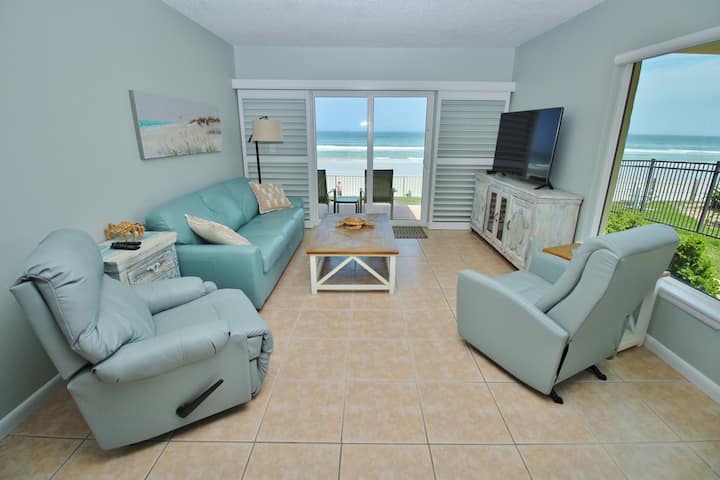 Bright Oceanfront Condo In Sea Coast Gardens - New Smyrna Beach, FL